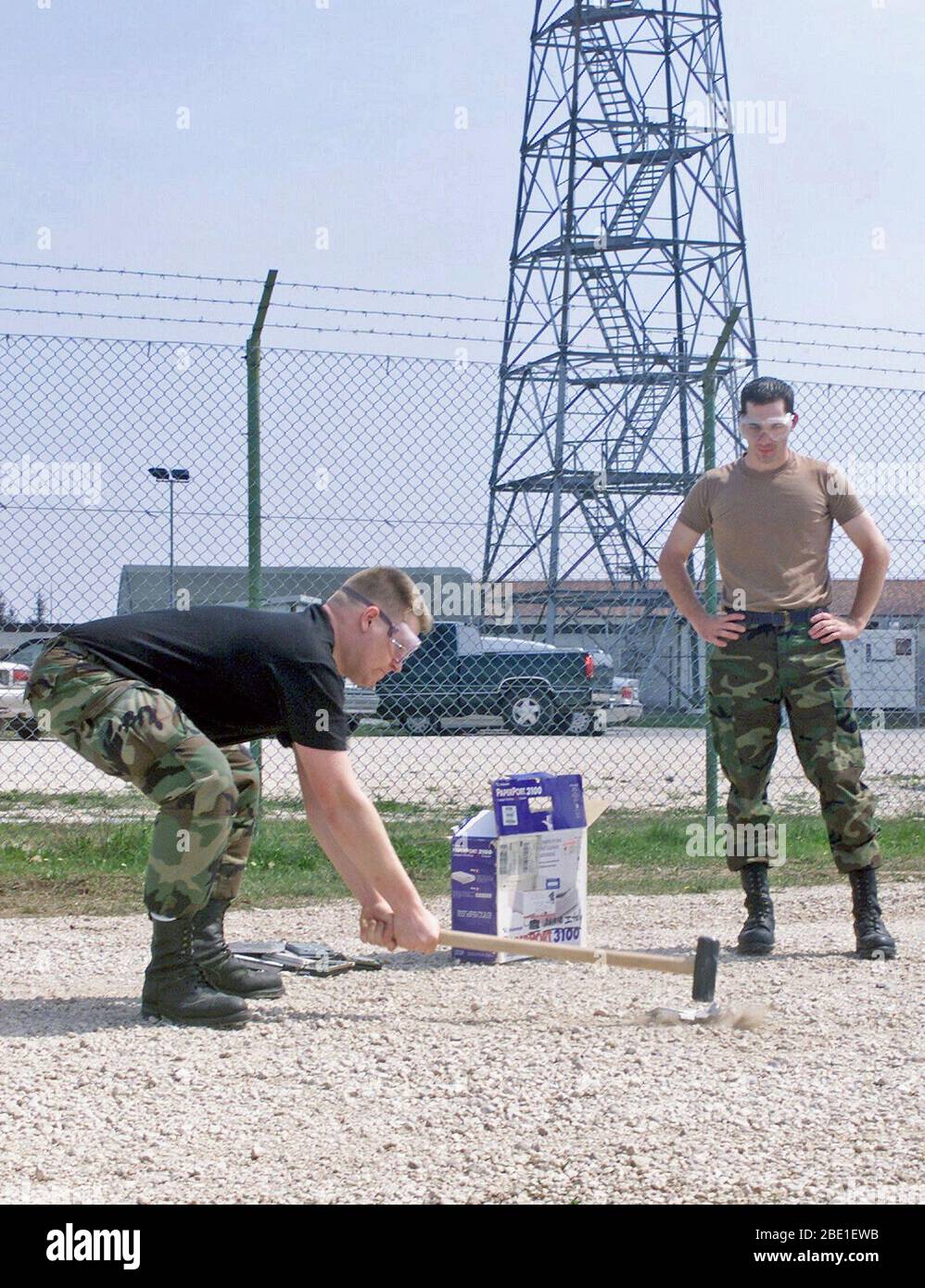 United States Air Force (USAF) Airman First Class (A1C) Jason Hirst ...