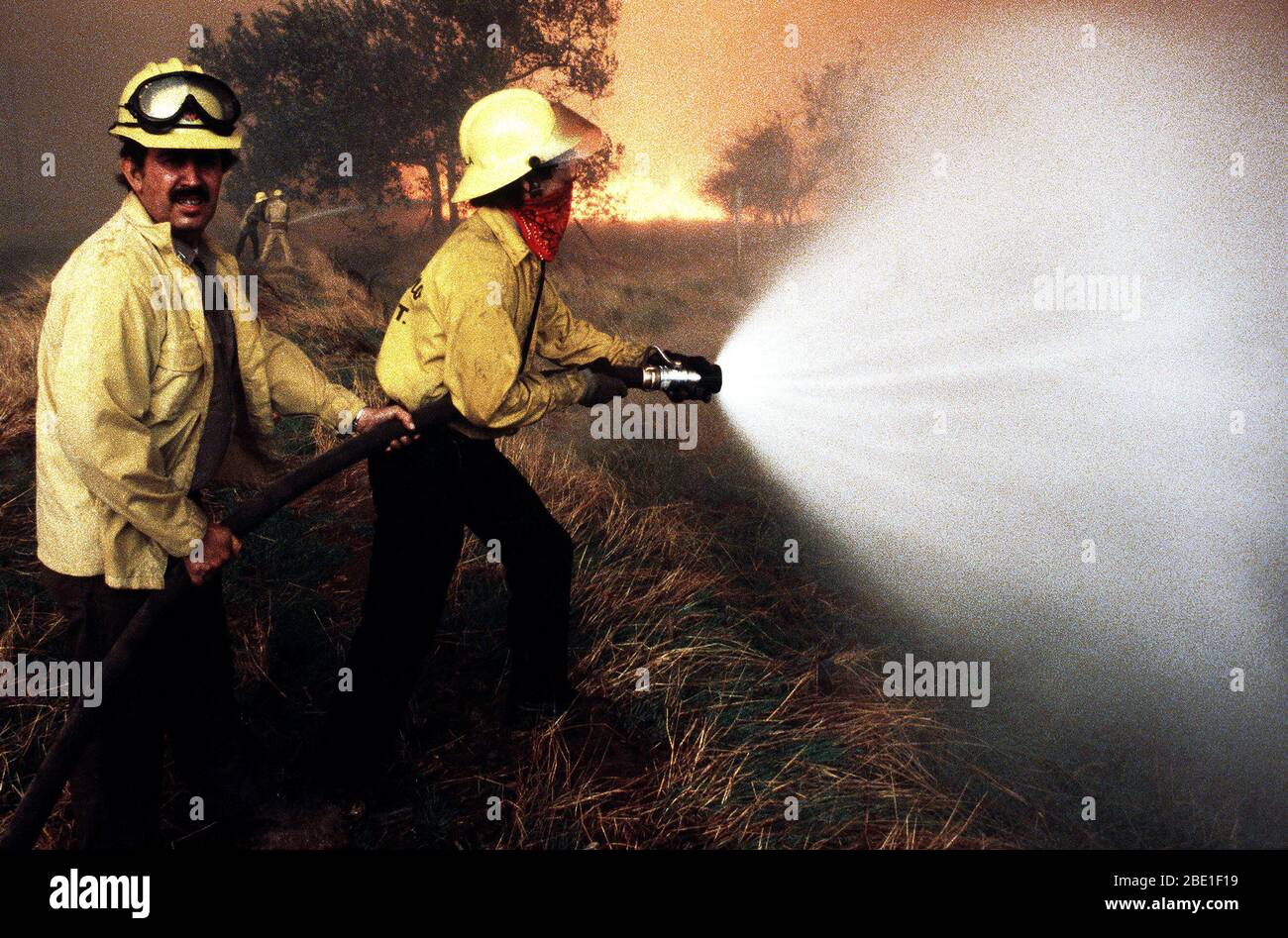 1980s firefighting hi-res stock photography and images - Alamy