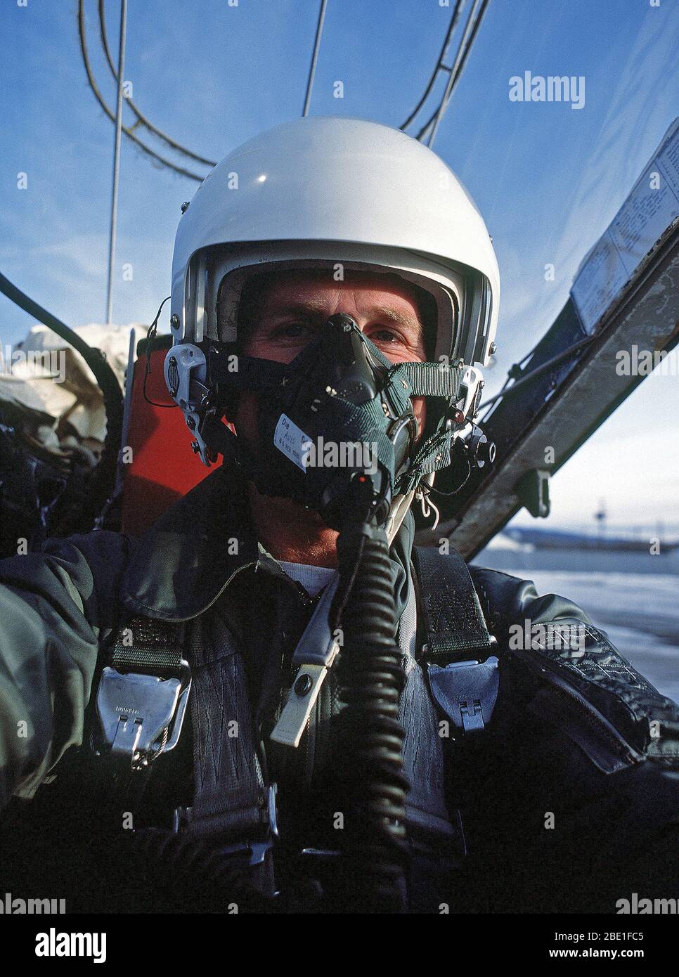 An Air Force pilot in an A-10A Thunderbolt II aircraft from the 353rd ...