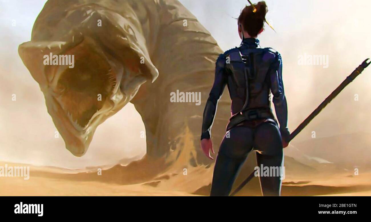 DUNE 2020 Warner Bros Pictures film Stock Photo - Alamy