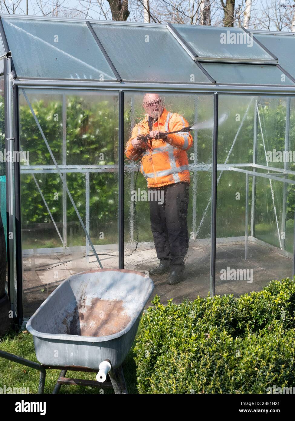 Greenhouse garden wash hi-res stock photography and images - Alamy