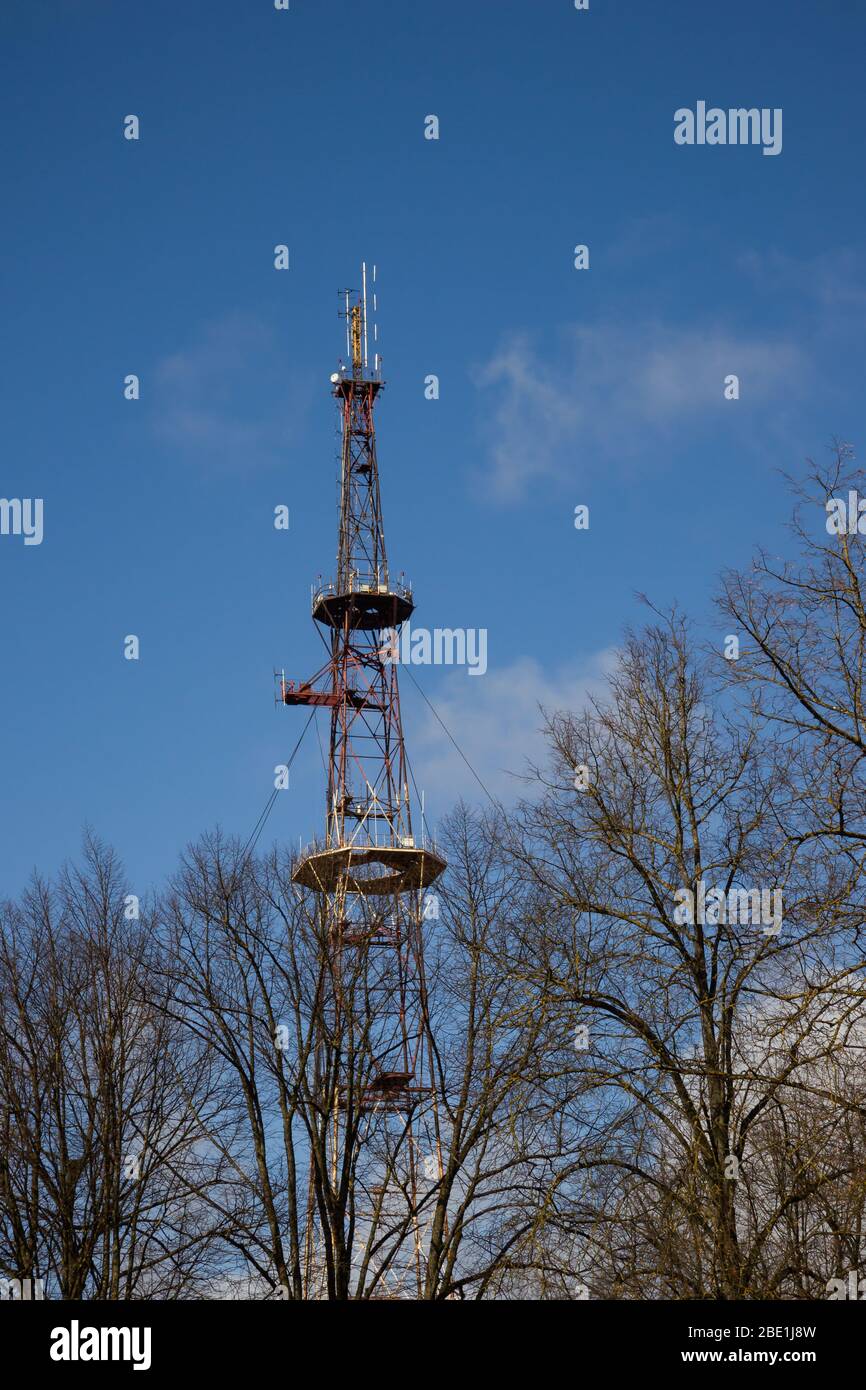 Tv and radio transmission station hi-res stock photography and images - Alamy