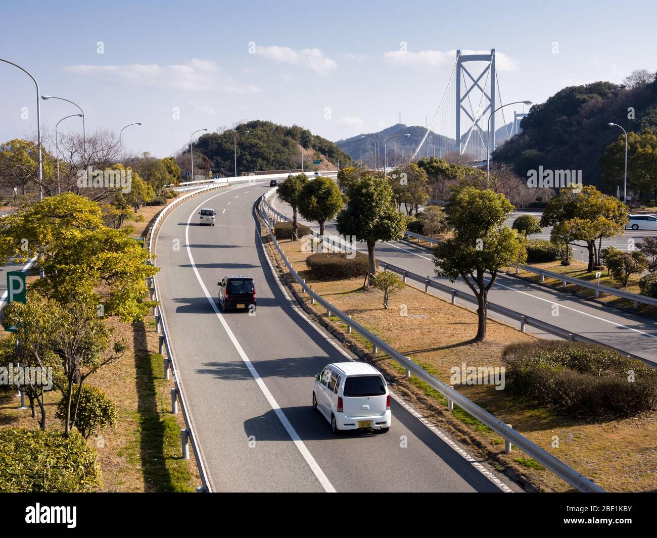 Nishiseto expressway, a highway in Japan Stock Photo - Alamy