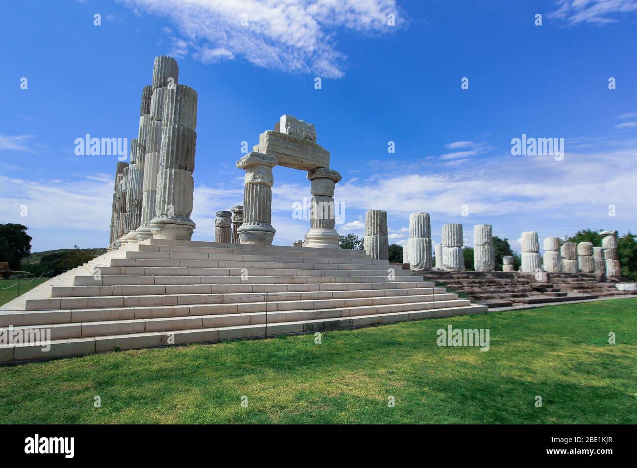 View of apollo smintheus temple hi-res stock photography and images - Alamy