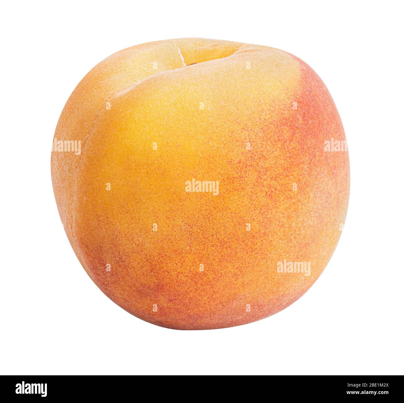 Ripe peach one segment cut hi-res stock photography and images - Alamy
