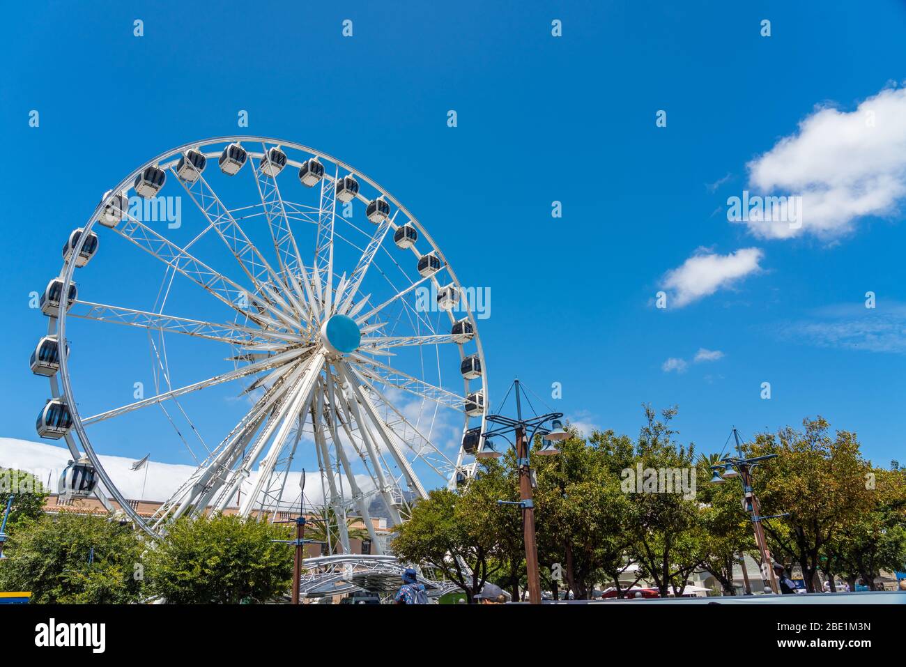 Ferris wheel on the Victoria & Alfred Waterfront, Cape Town, South ...
