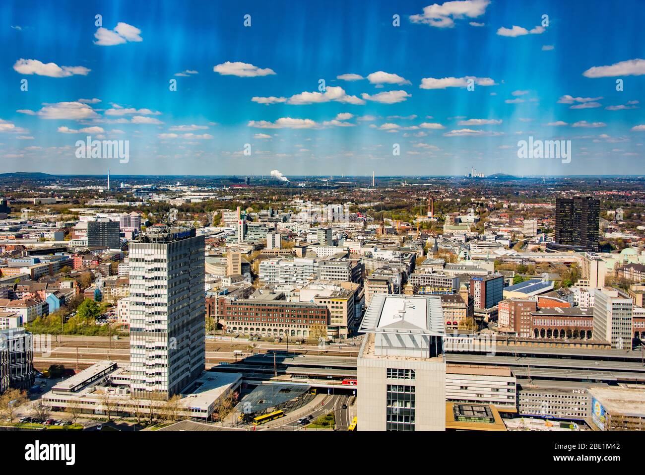 Essen skyline hi-res stock photography and images - Alamy