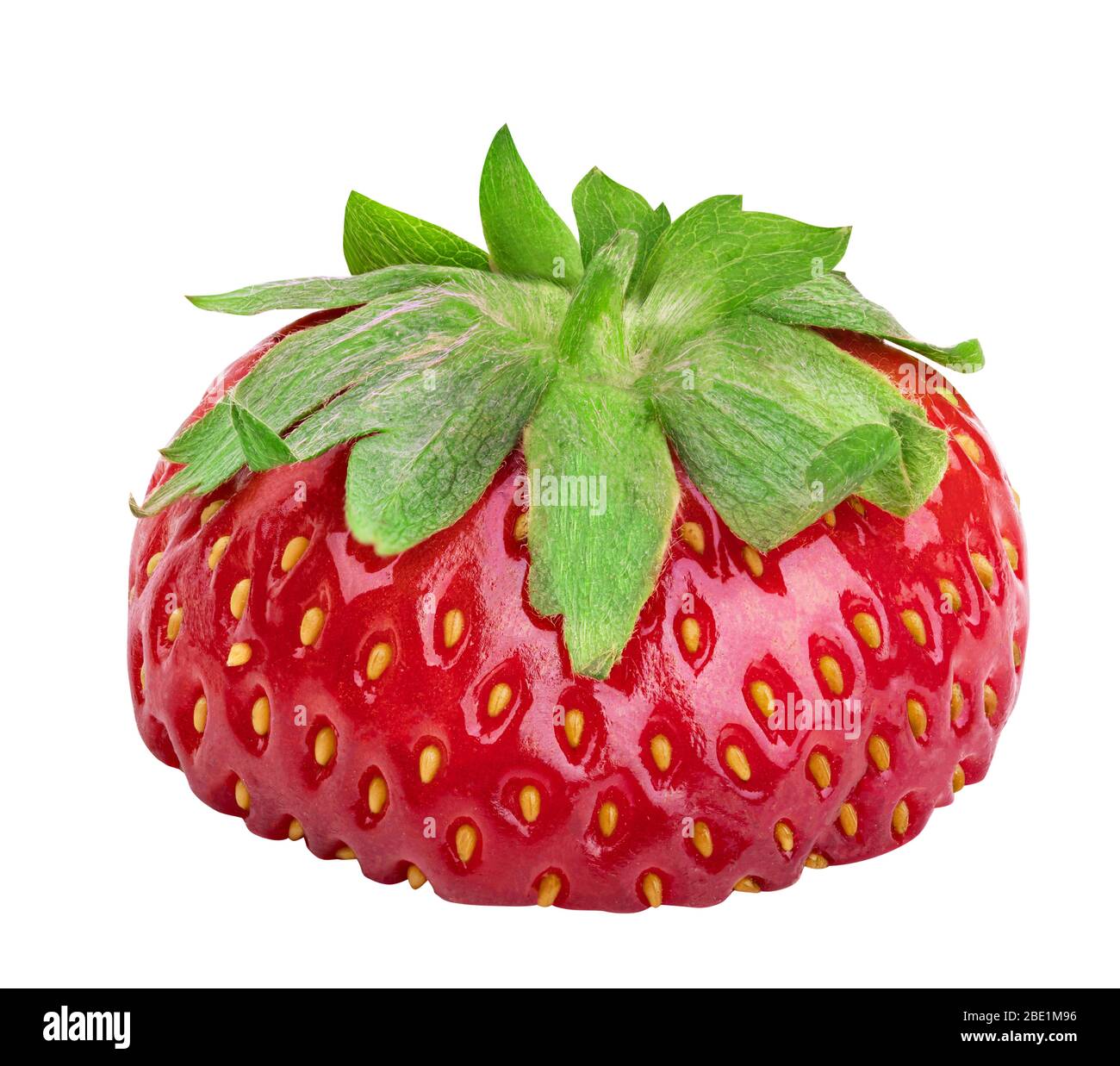 Strawberry isolated on white background. Clipping path Stock Photo - Alamy