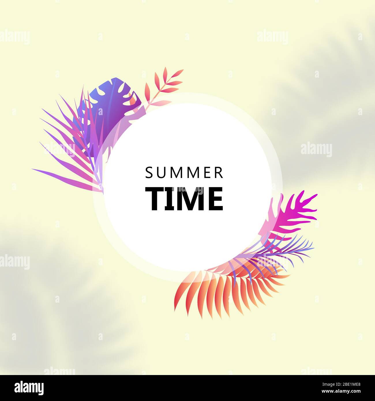 Summer sale in elegant gold frame Stock Vector Image & Art - Alamy