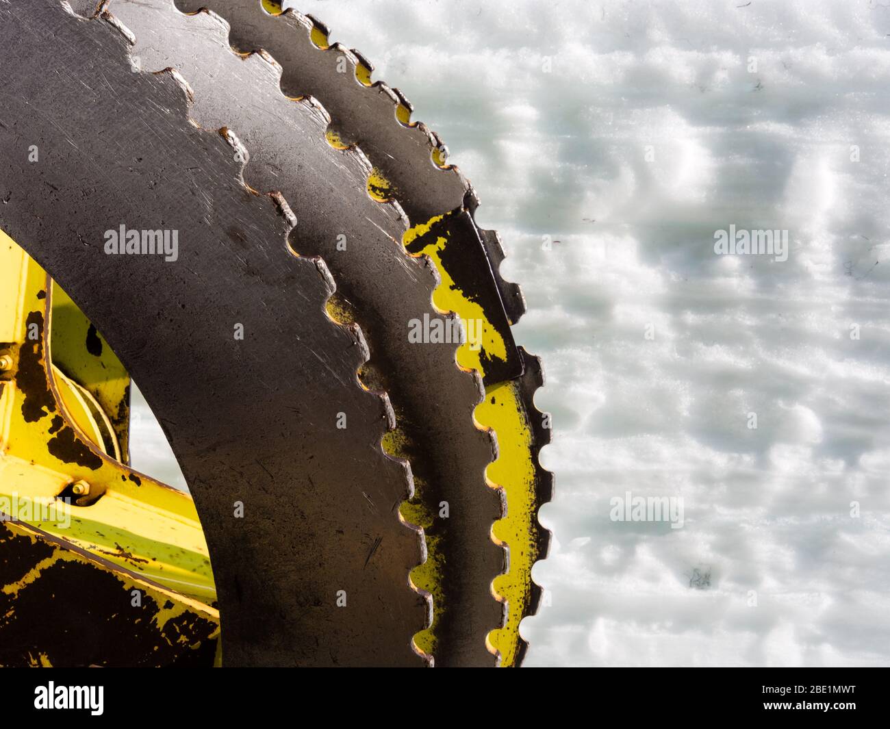 Blades on snow removal hi-res stock photography and images - Alamy
