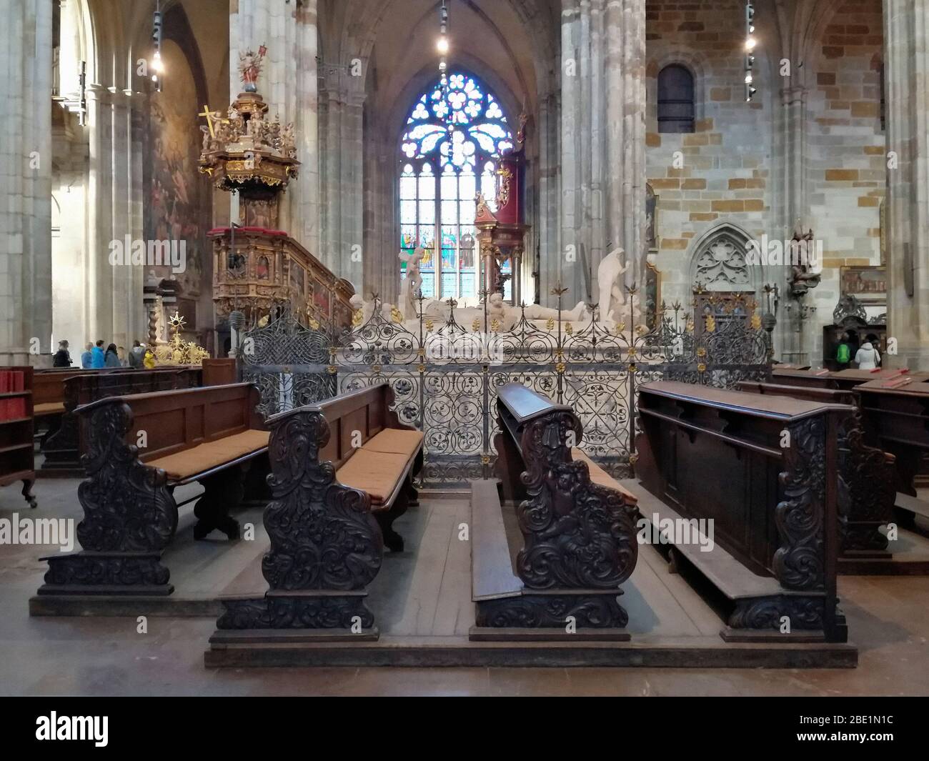 Czech Republic, Prague, Basilica of St. George Stock Photo - Alamy