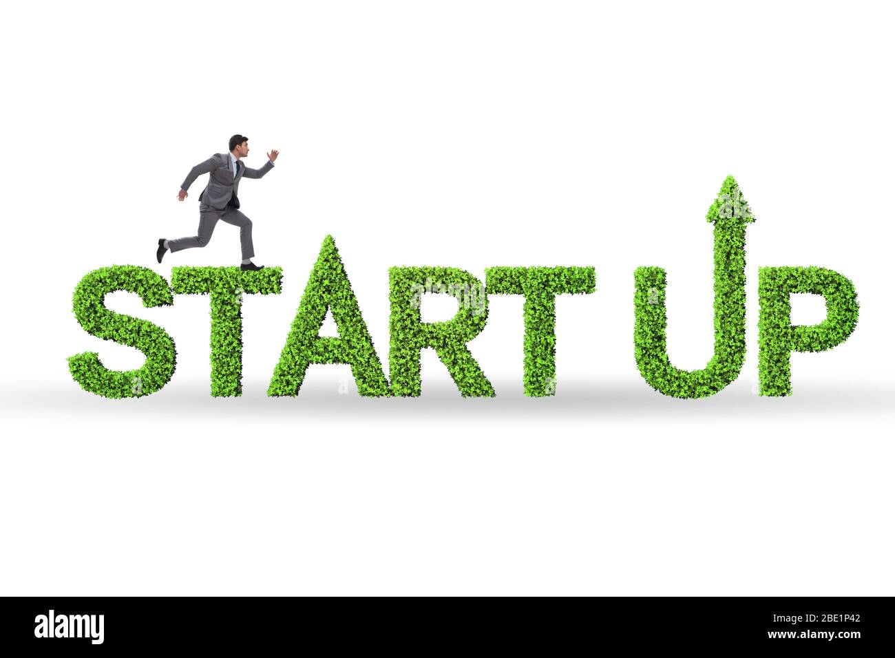The concept of green start-up and venture capital Stock Photo - Alamy