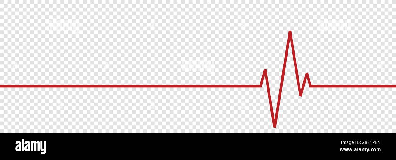 Red heartbeat line icon. vector eps 10 Stock Vector Image & Art - Alamy