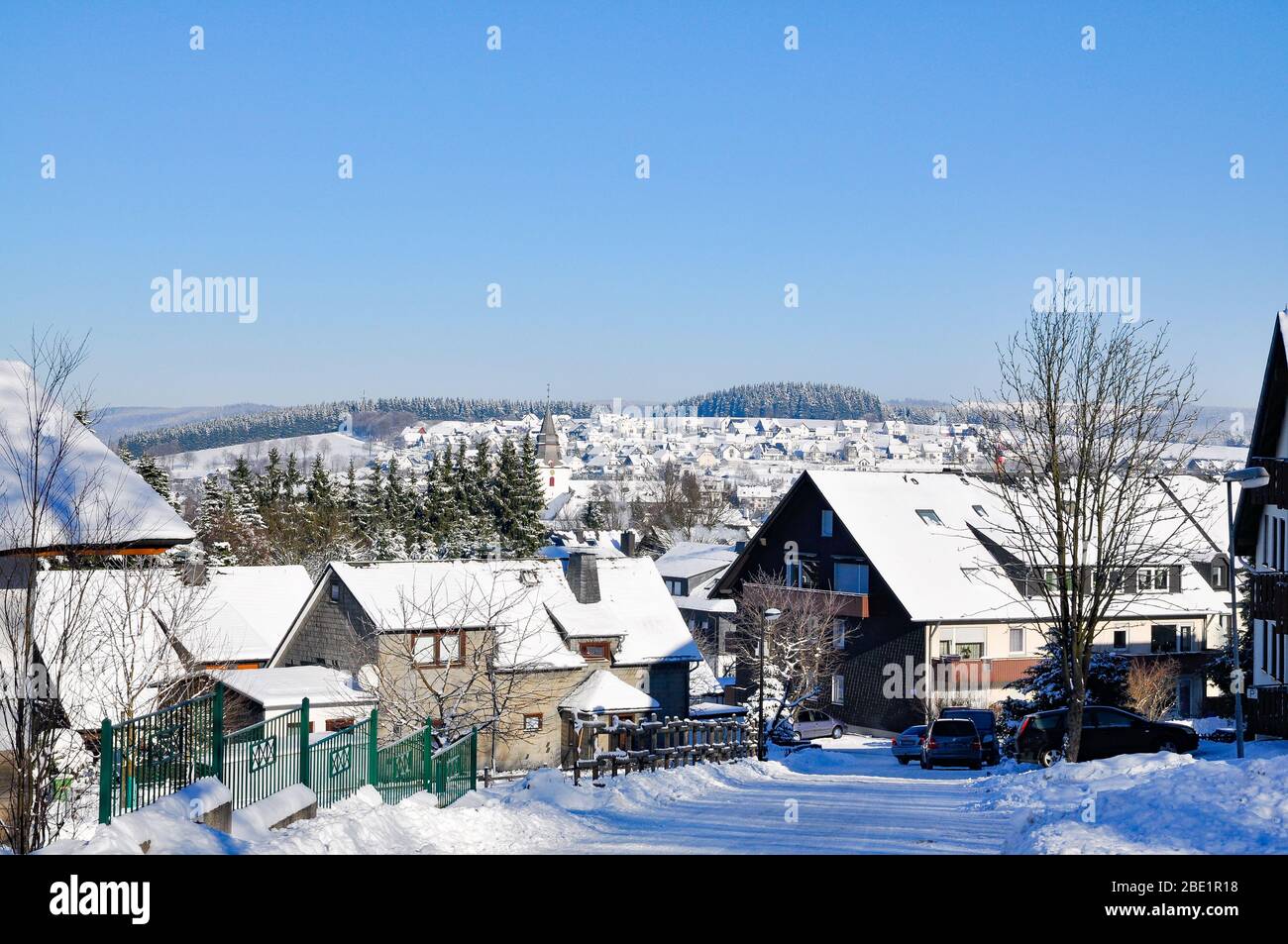Snow scape hi-res stock photography and images - Alamy