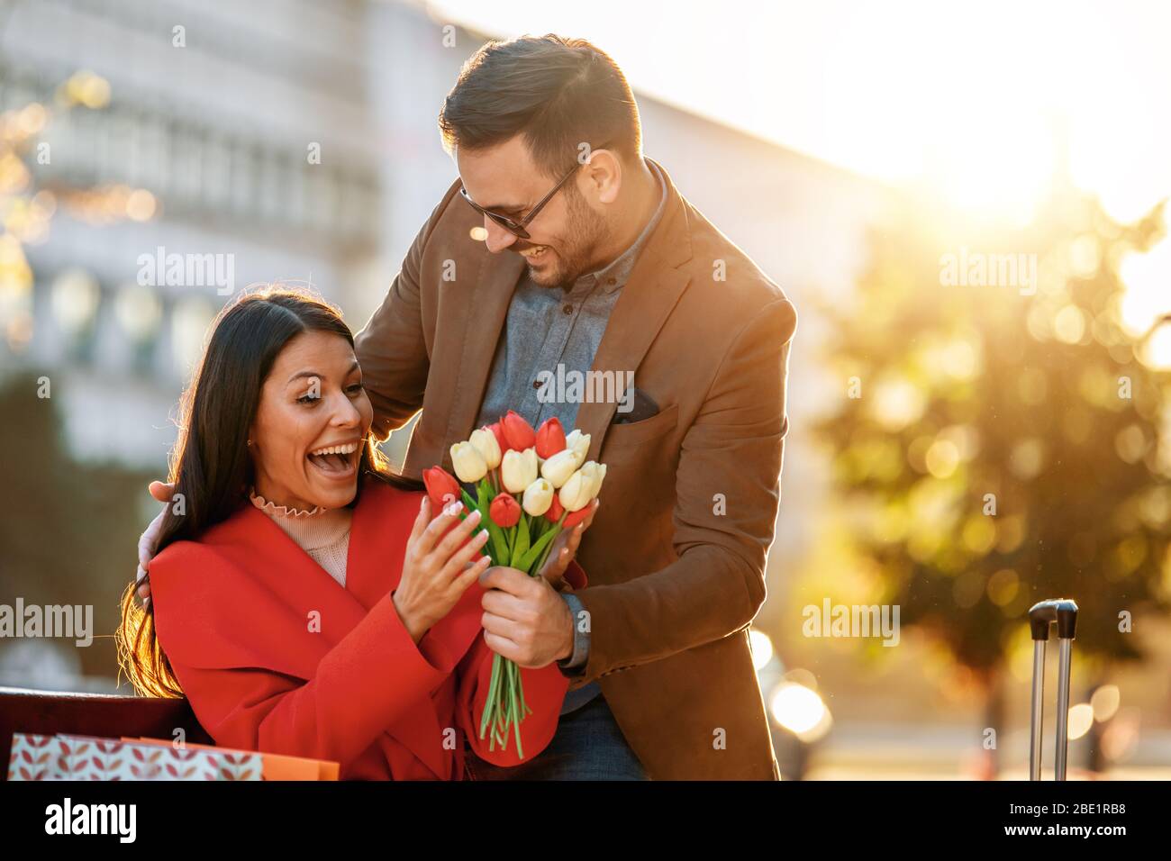 Young people enjoying time together during their vacation.People,love ...