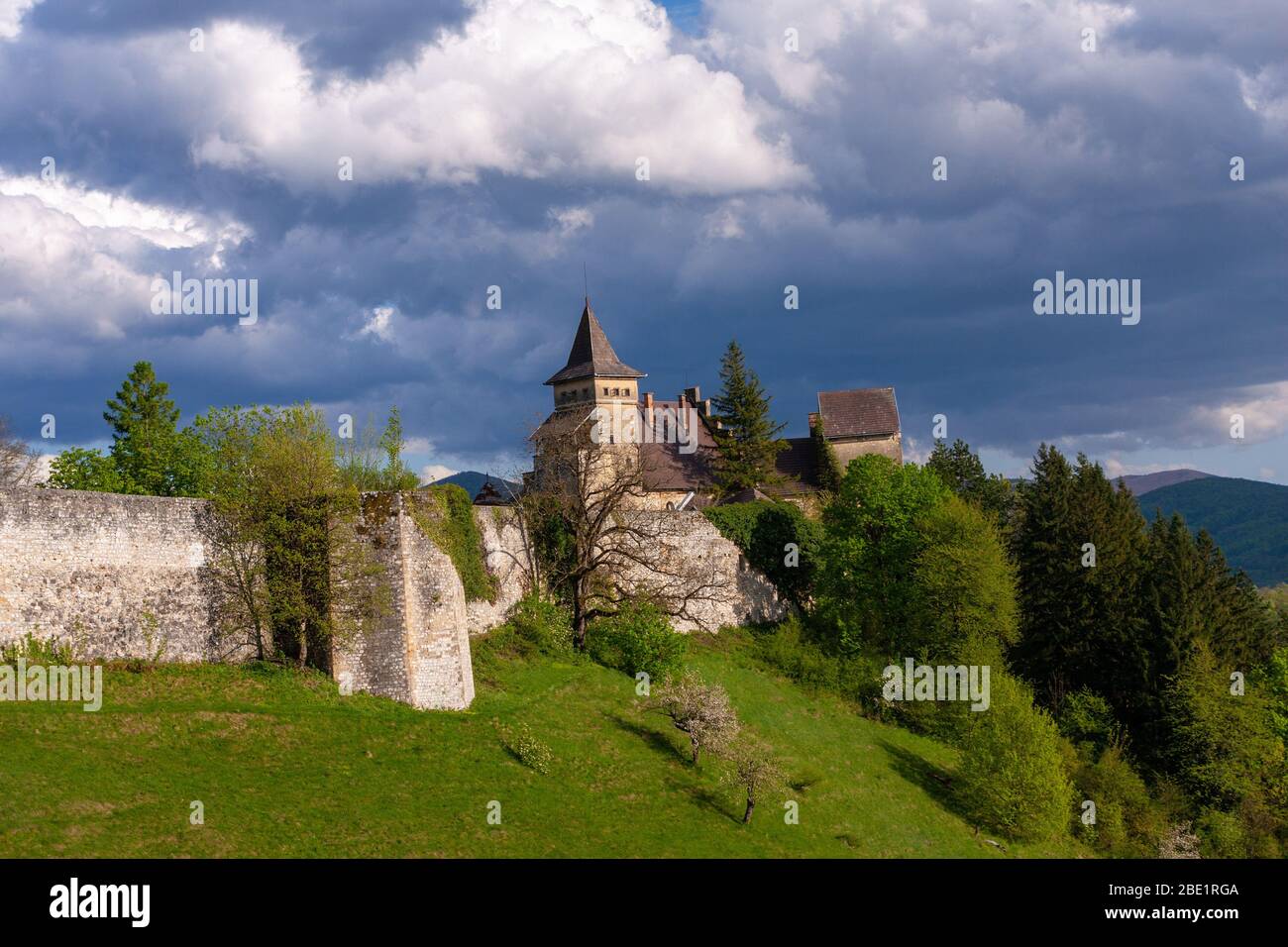Ostrozac castle in Bihac region, Bosnia and Herzegovina Stock Photo - Alamy