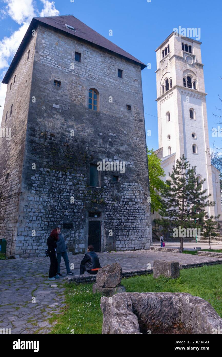 Ostrozac castle in Bihac region, Bosnia and Herzegovina Stock Photo - Alamy