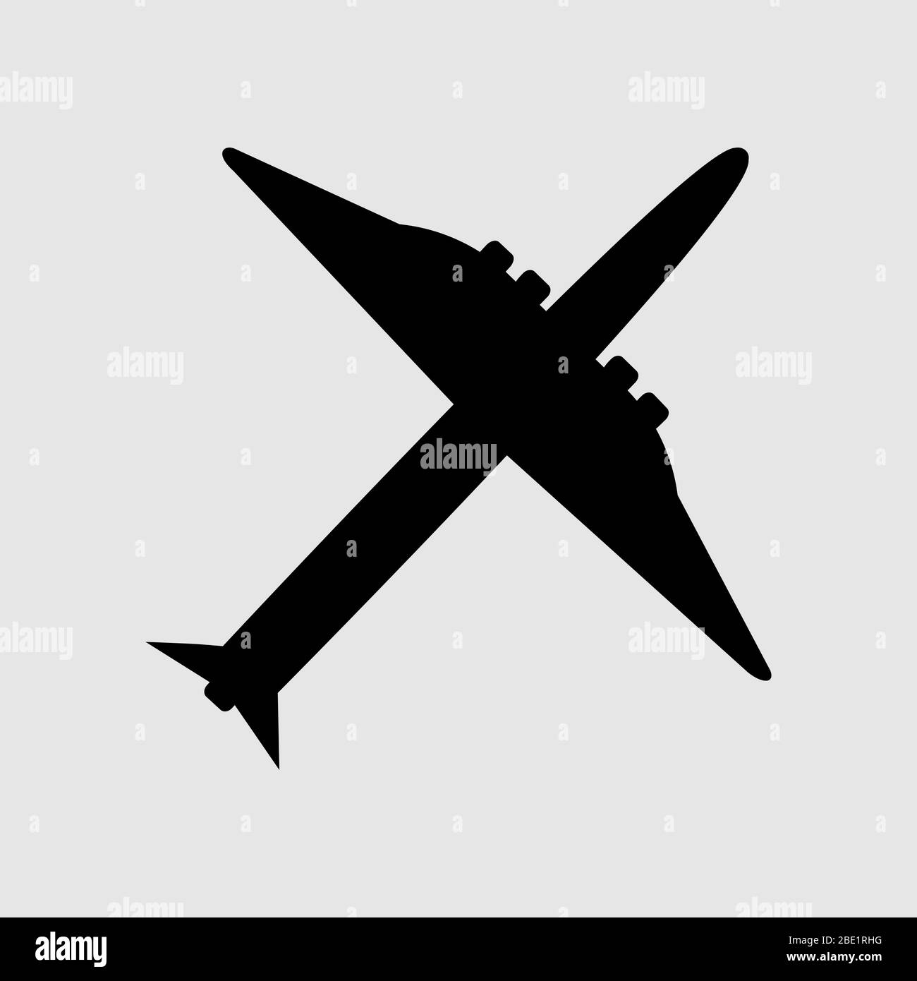 Plane with sign Black and White Stock Photos & Images - Alamy