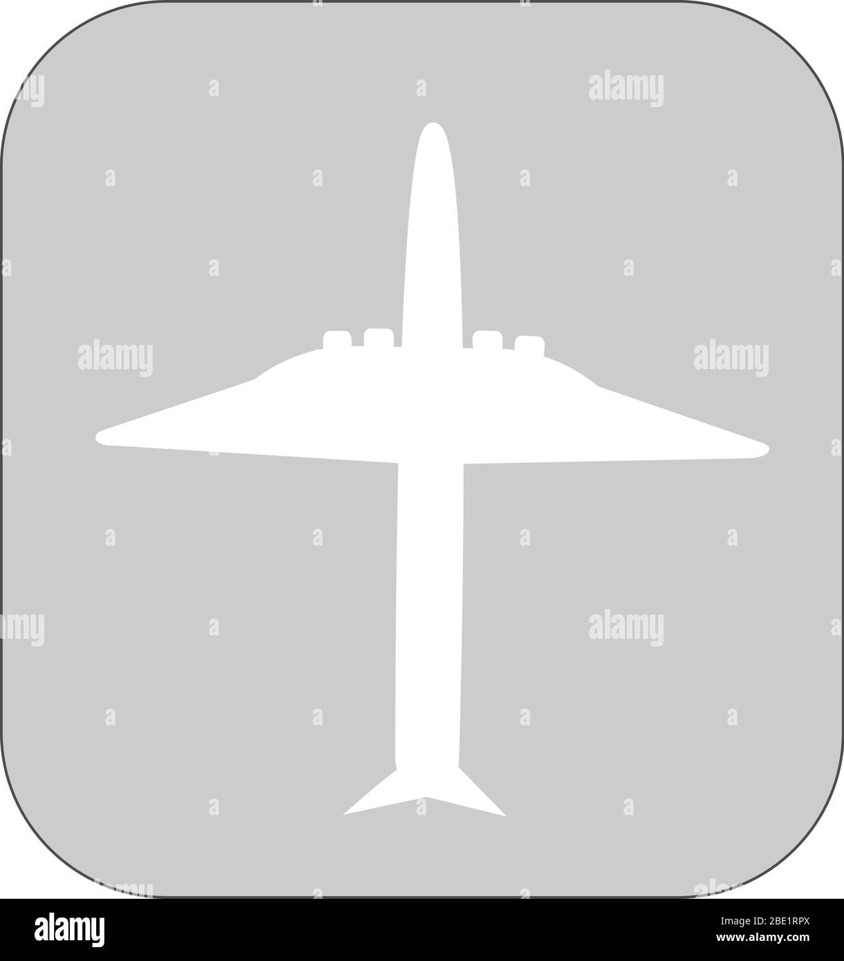 White passenger plane airport Black and White Stock Photos & Images - Alamy