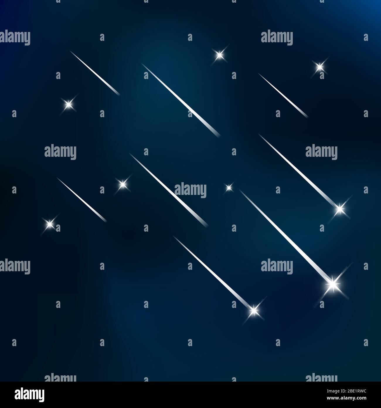 Shining stars glow in Stock Vector Images - Alamy