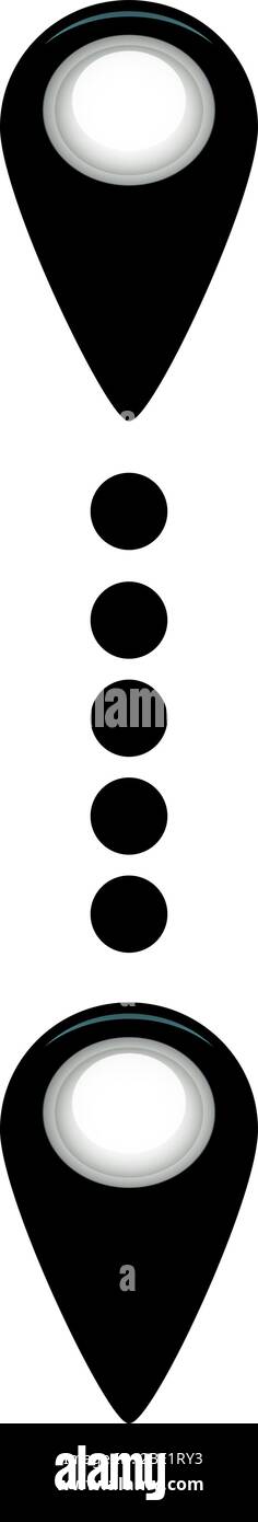 Road vector icon flat Stock Vector Images - Alamy