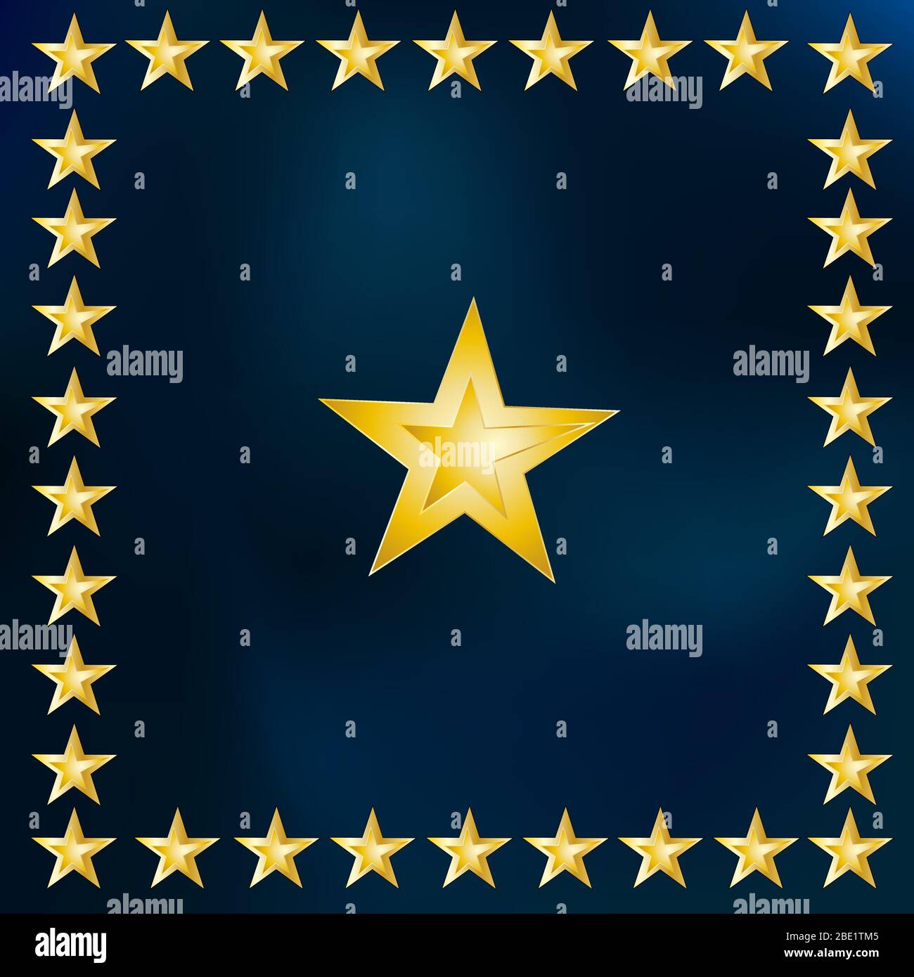 yellow stars on sky background Stock Vector Image & Art - Alamy