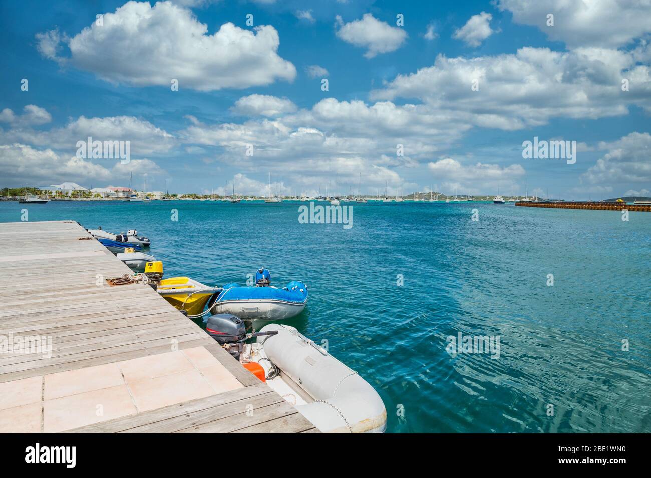 Blue fishing boat azure hi-res stock photography and images - Alamy