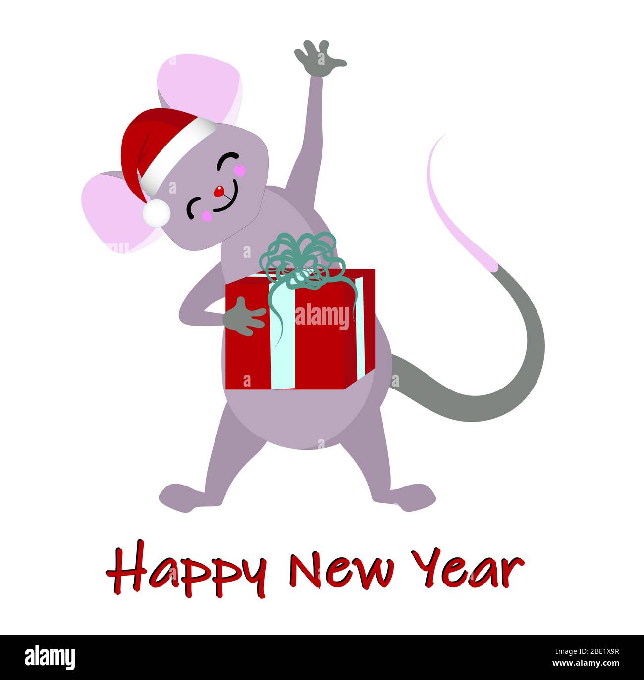 Mouse cute baby character year of the mouse year of the rat Chinese ...