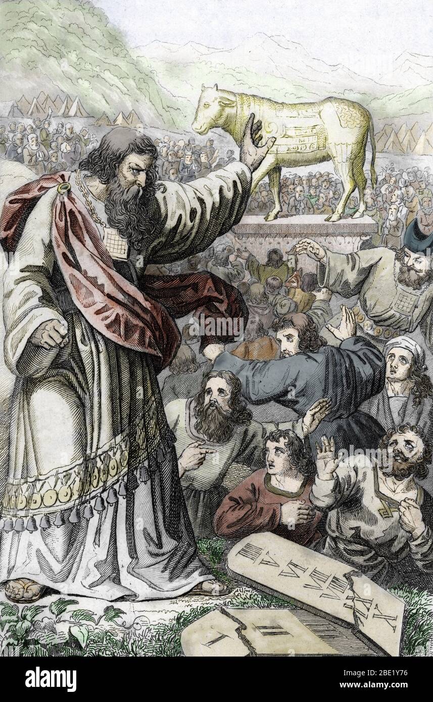 La bible moise hi-res stock photography and images - Alamy