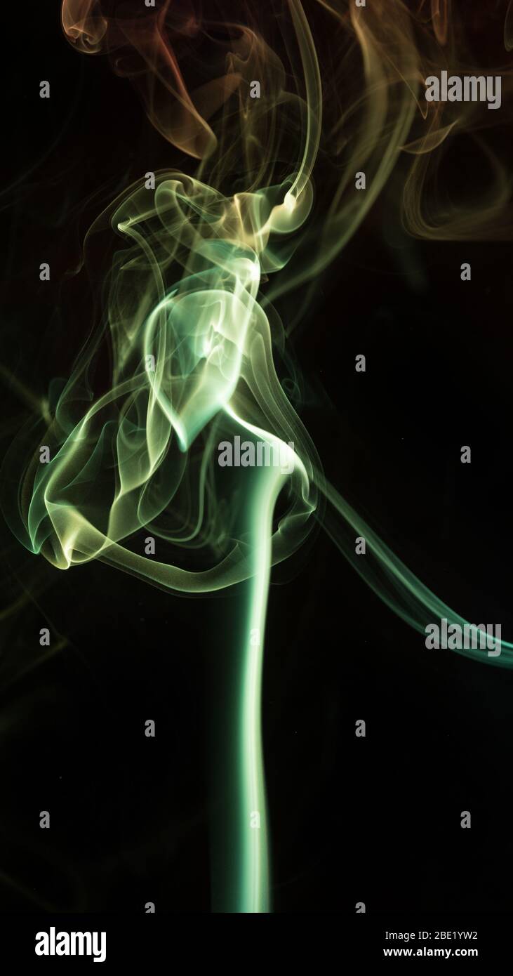 Smoke Trails II Stock Photo - Alamy
