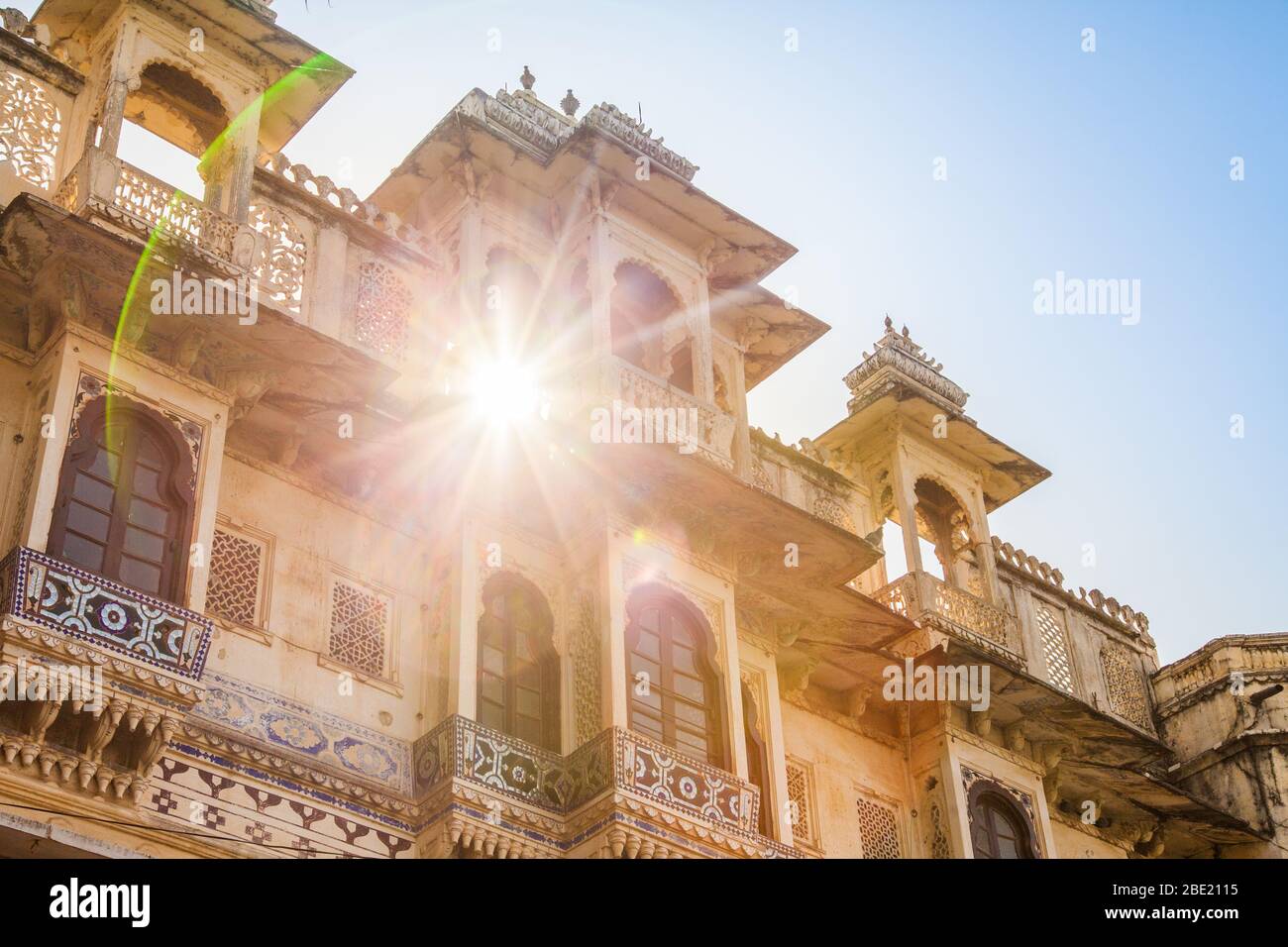 Building at Gangaur Ghat, Udaipur Stock Photo - Alamy