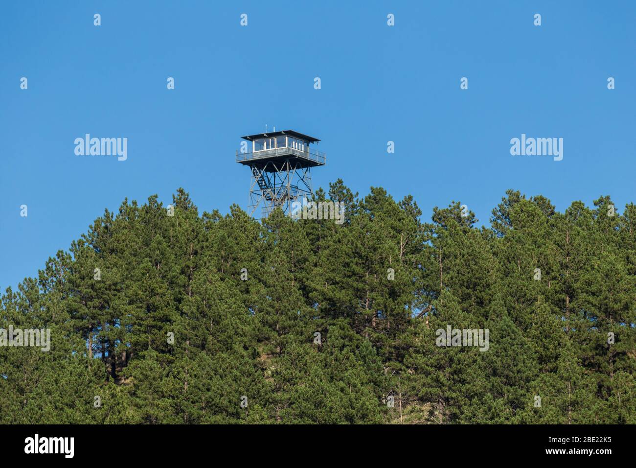 Forest fire lookout tower hi-res stock photography and images - Alamy