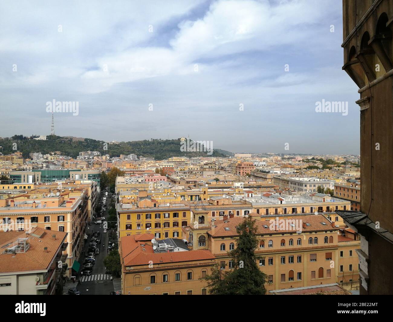 Europe, Rome, Vatican CITY, Vatican Museum, Panoramic view from the ...
