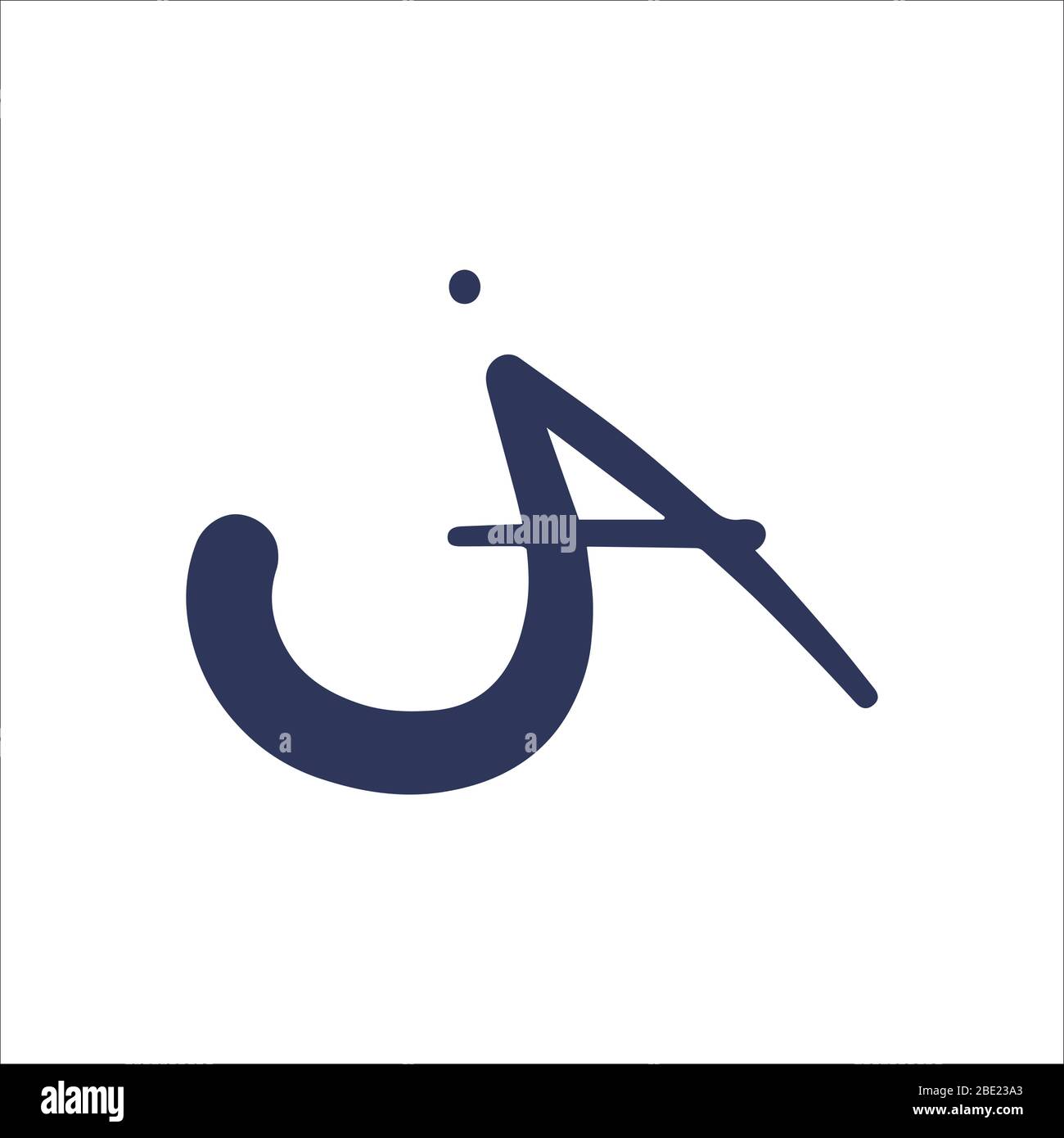 Initial letter ja or aj logo vector design template Stock Vector Image ...