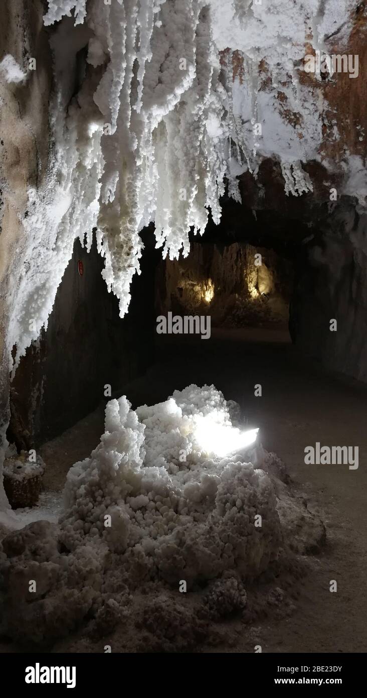 Cardona Salt Mine, Saline Stock Photo - Alamy