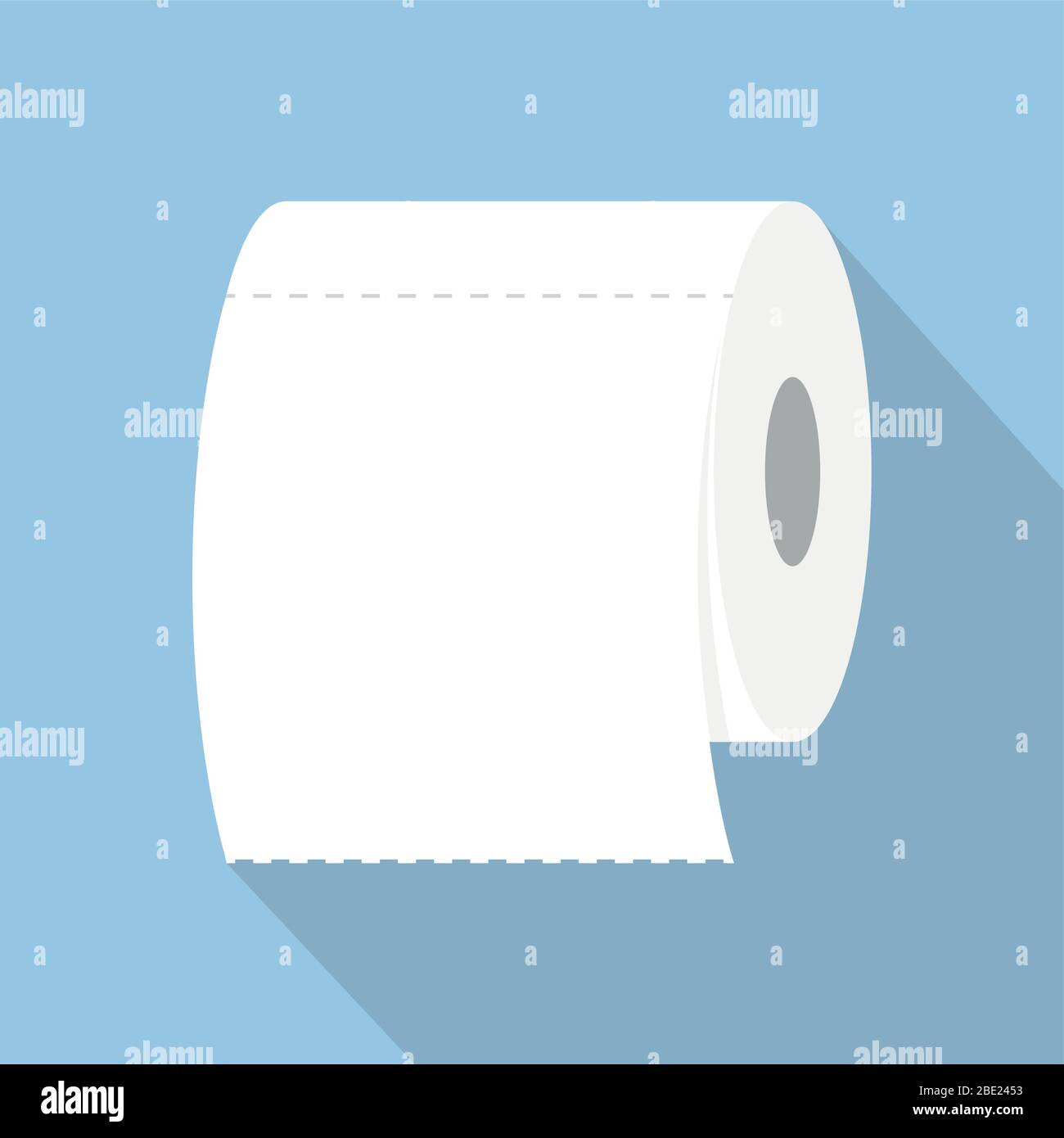 Roll toilet Stock Vector Images - Alamy