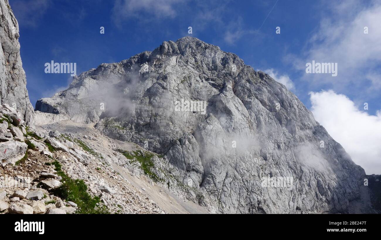 Mangart, Triglav National Park in Slovenia Stock Photo - Alamy