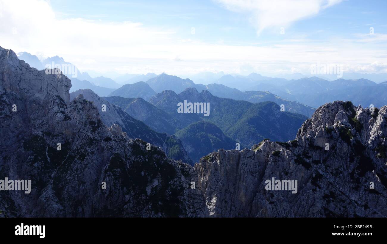Mangart, Triglav National Park in Slovenia Stock Photo - Alamy