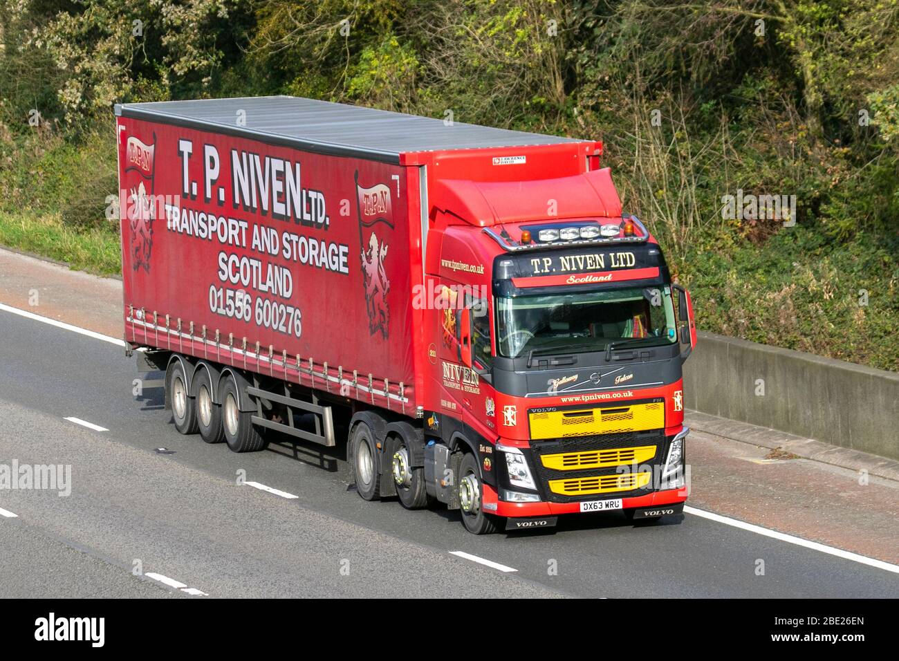 Scottish road haulage hi-res stock photography and images - Alamy