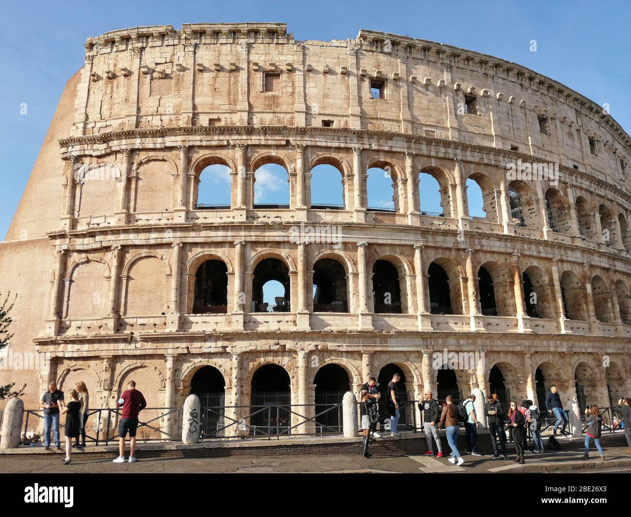 Europe, Italy, Lazio, Rome, Colosseum Stock Photo - Alamy