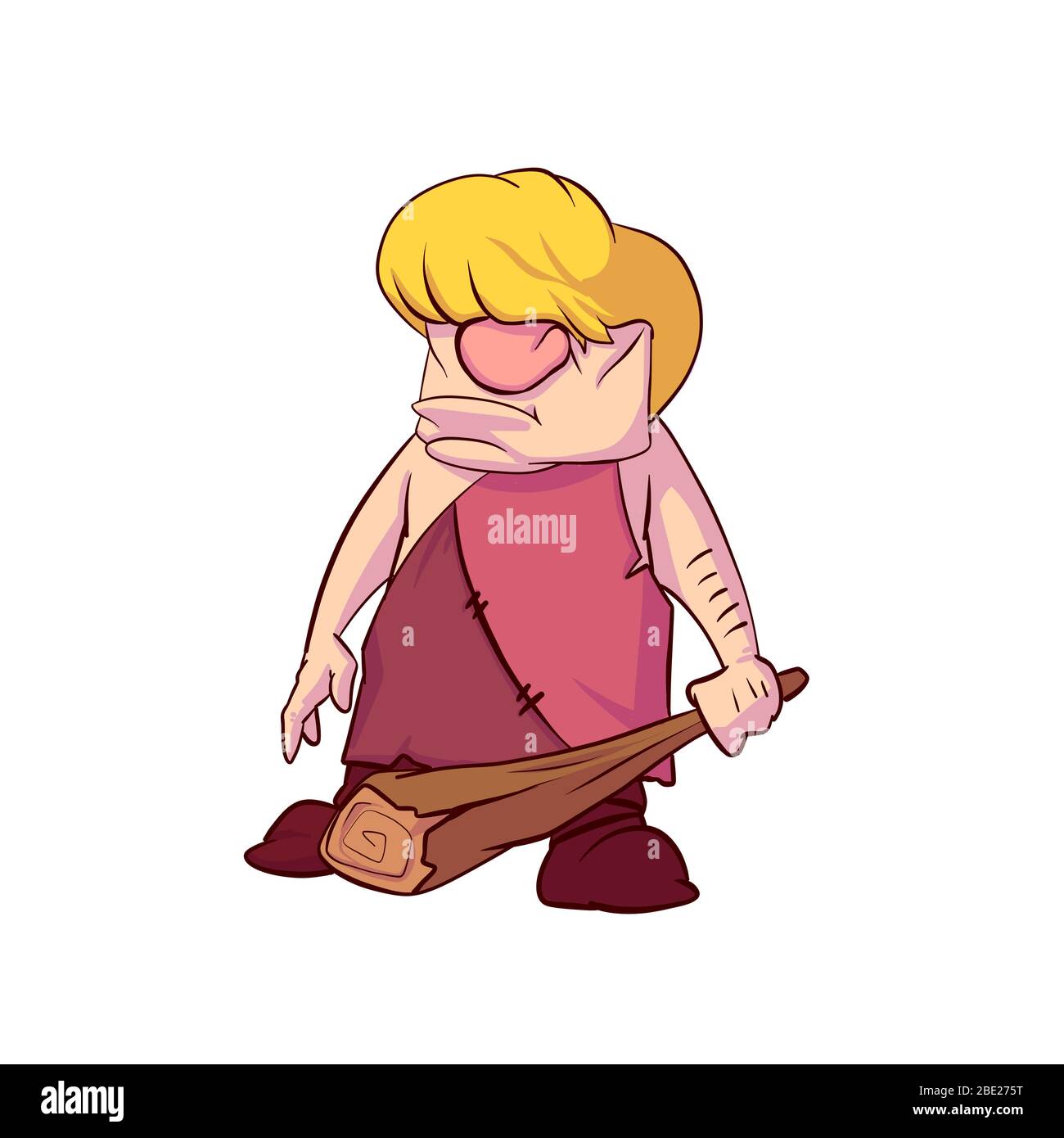 Caveman prehistoric human icon Cut Out Stock Images & Pictures - Alamy