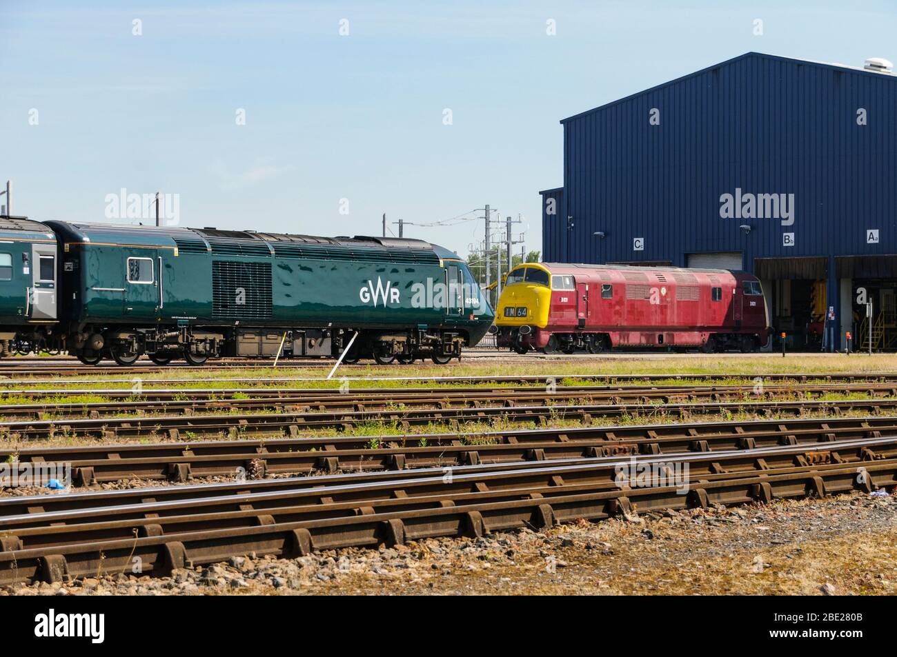 The great western railway gwr was a british railway company hi-res ...