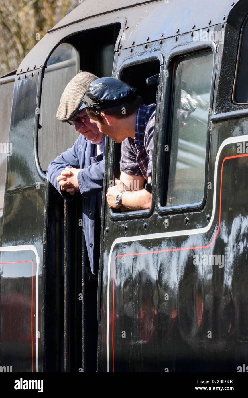 Loco cab hi-res stock photography and images - Alamy