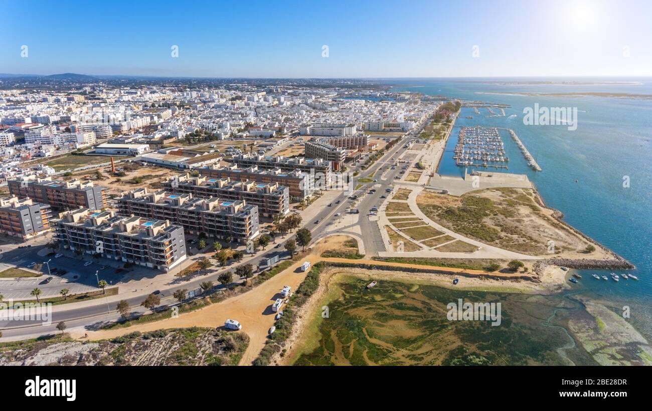Ria formosa drone view hi-res stock photography and images - Alamy