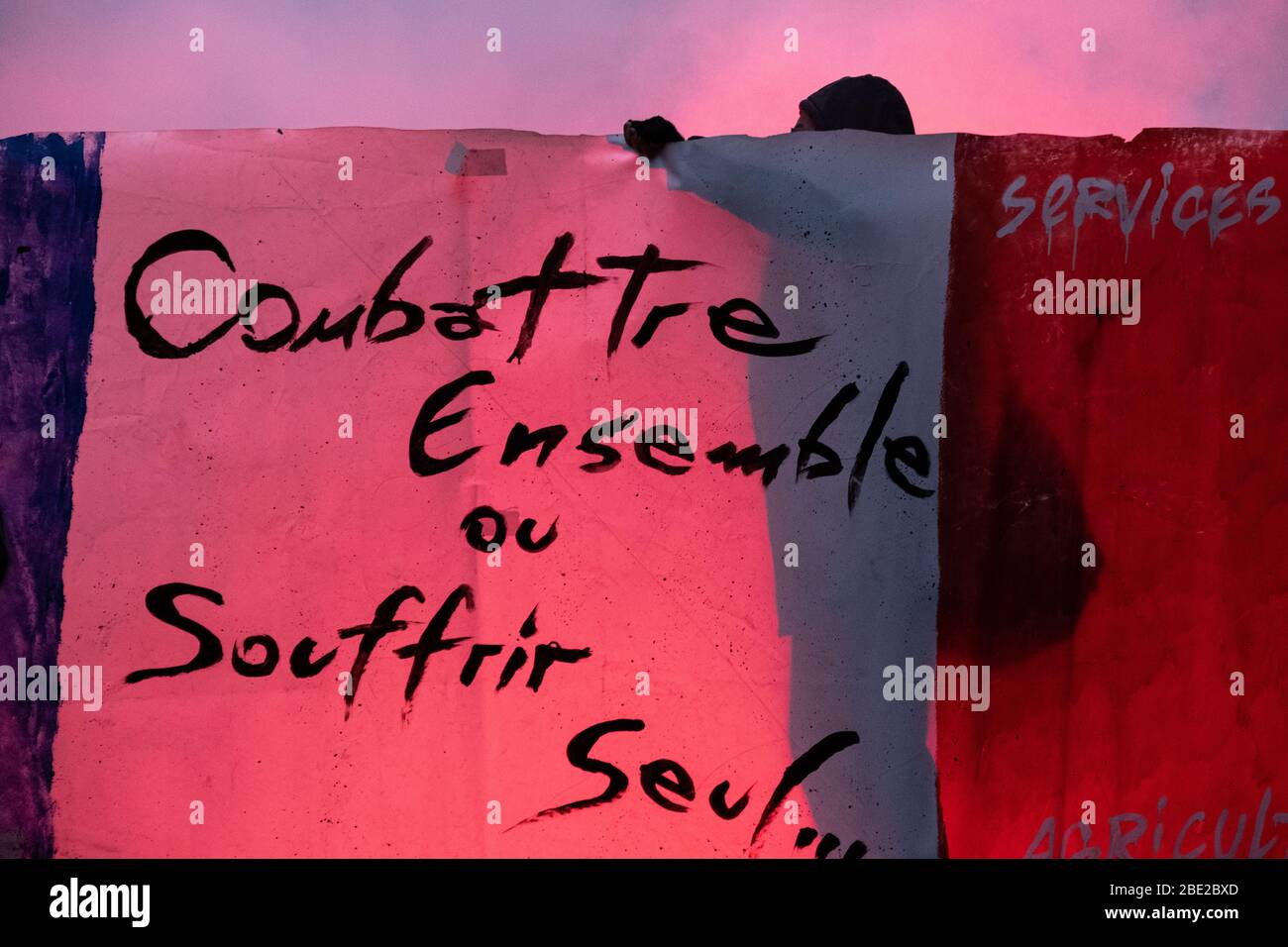 Paris republique flag hi-res stock photography and images - Alamy