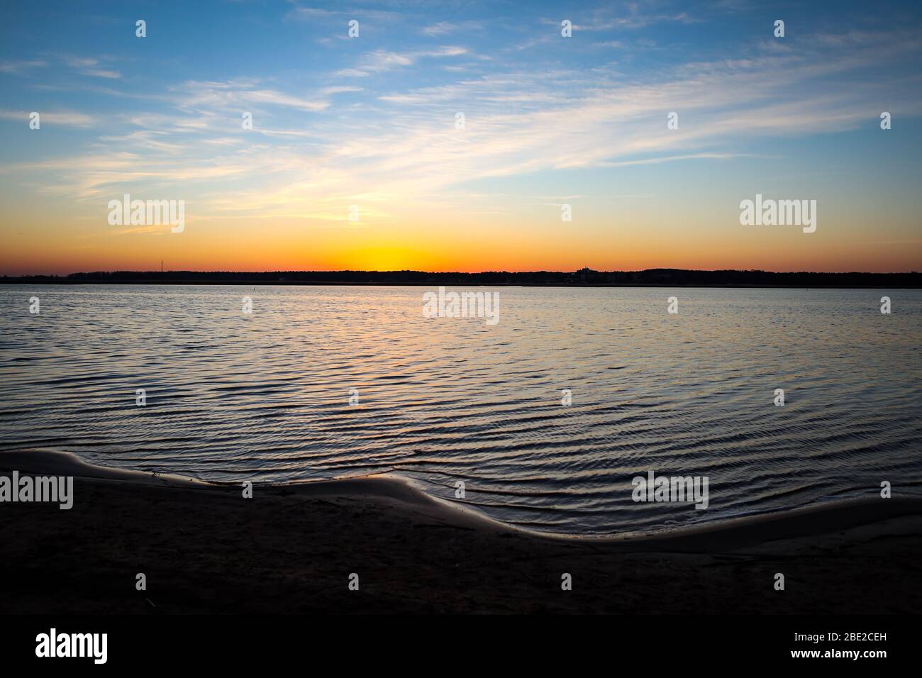 Sunset in late evening hi-res stock photography and images - Alamy
