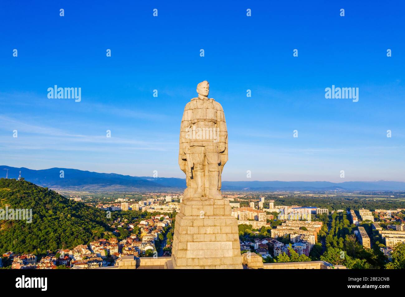 Europe Bulgaria Plovdiv Statue Of Alyosha A Soviet Soldier On