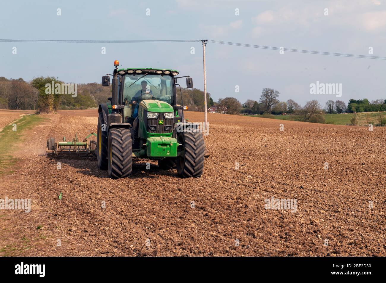 Spring grain planting hi-res stock photography and images - Alamy