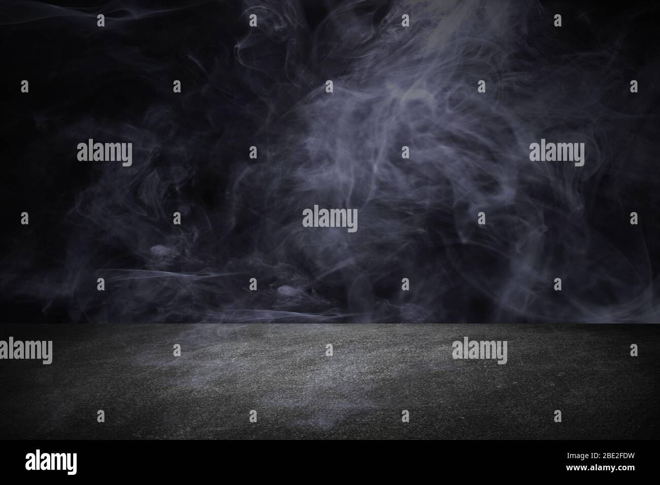 blackboard or chalkboard studio backdrop background with smoke Stock ...
