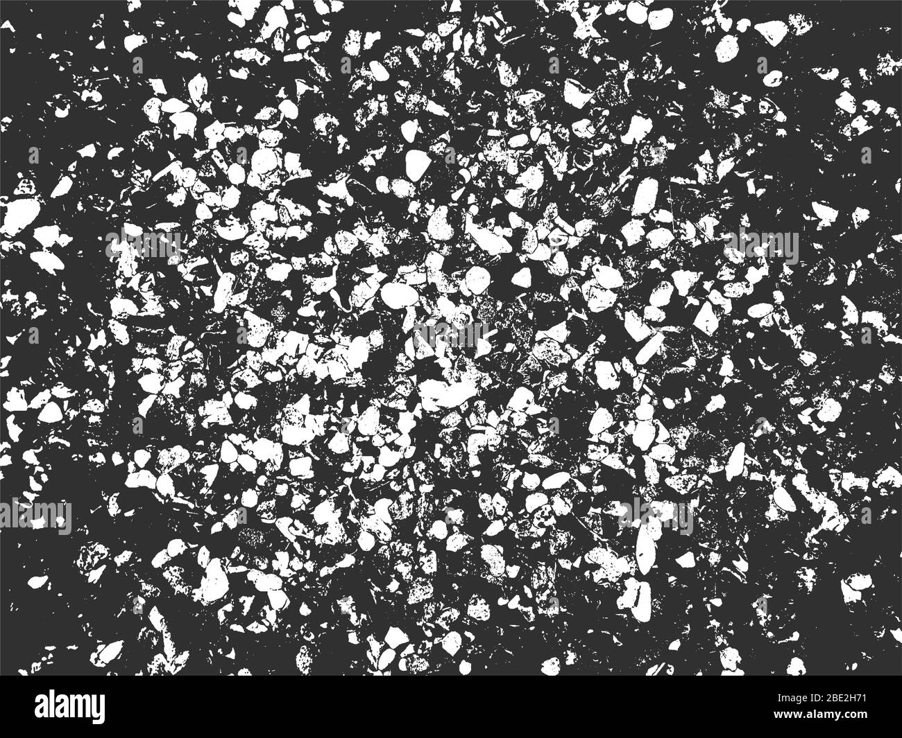 Distress old cracked concrete vector texture. EPS8 illustration. Black ...